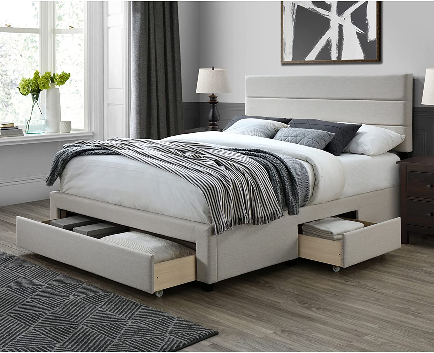 The 10 Best Bed Frames with Drawers in 2022 - Online Mattress Review