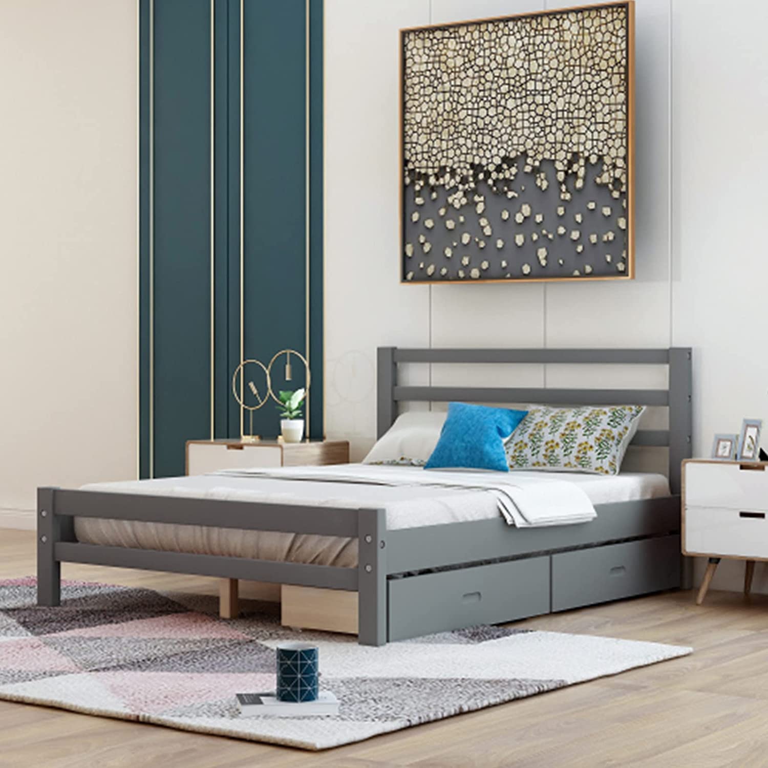 The 10 Best Bed Frames with Drawers in 2022 - Online Mattress Review